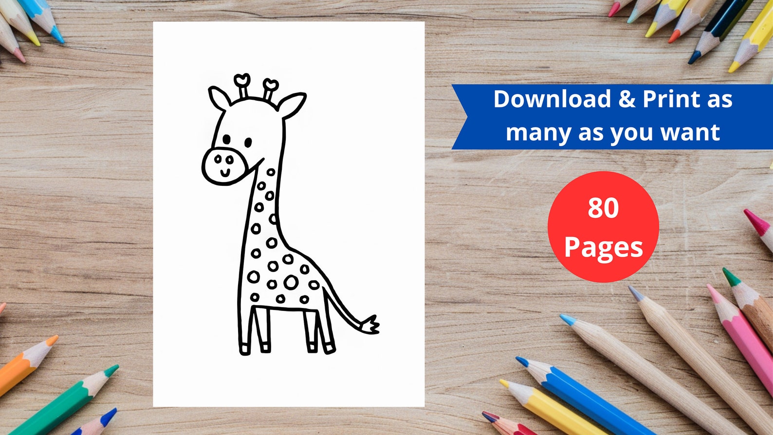 80 Easy Preschool Coloring Pages, Suitable for Toddlers, Preschool ...