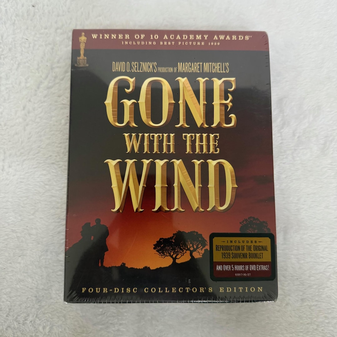 Gone With the Wind Collector’s Edition DVD 2004 4-disc Set With Booklet ...