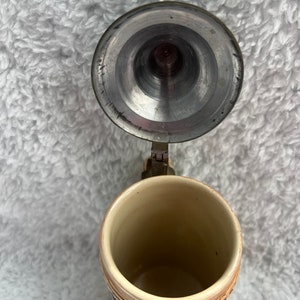 Vintage German Beer Stein With Pewter Lid Hunting Theme With ...