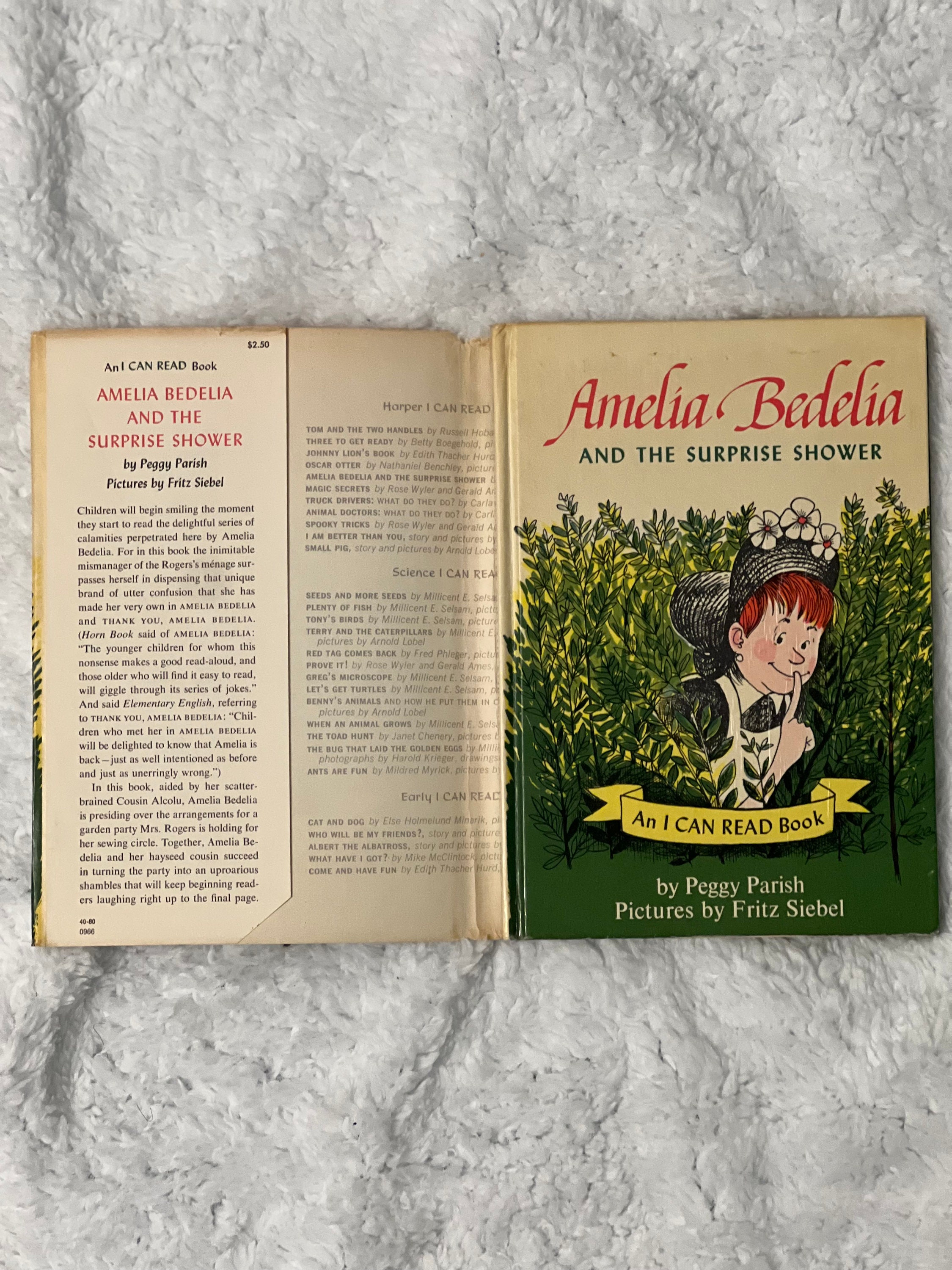 Amelia Bedelia and the Surprise Shower 1966 Hardcover Written by Peggy ...