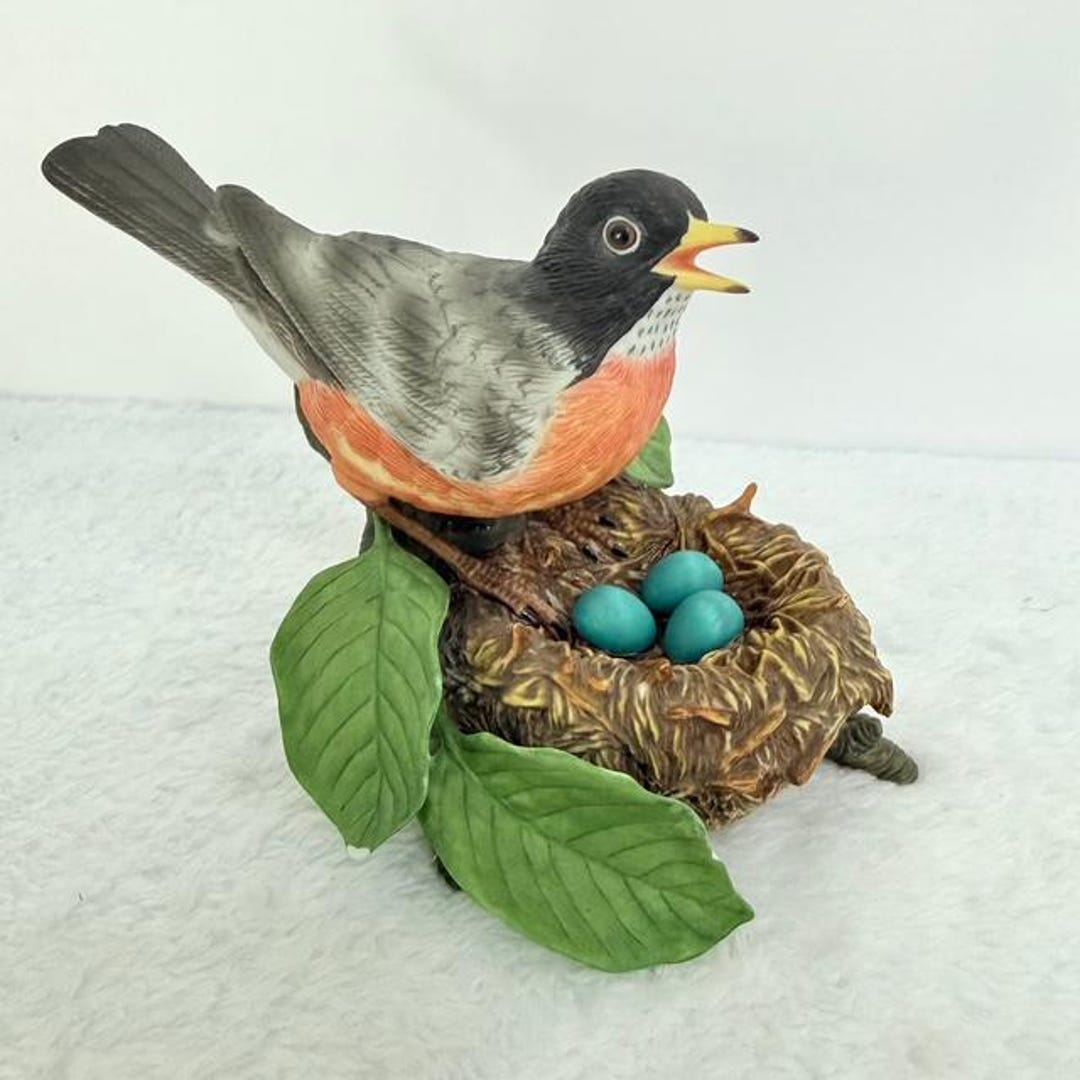 Vintage Lenox American Robin Garden Birds Porcelain Figurine Spring ...