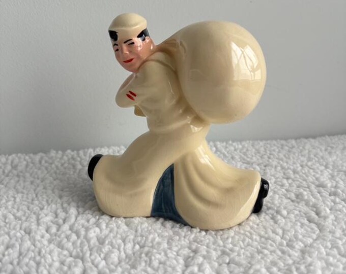 Vintage 1950s Mccoy Pottery Jolly Sailor Coin Bank – Seamen's Bank for ...