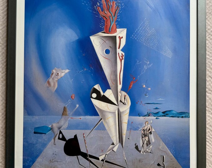 Extremely Rare Framed 1987 Salvador Dali Apparatus and Hand 1927 Museum ...