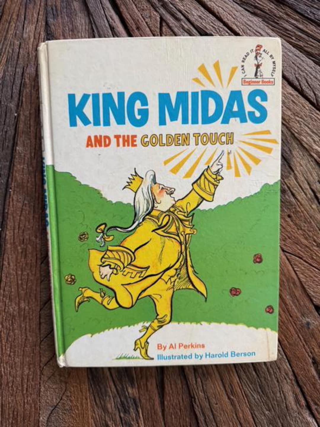 Vintage King Midas and the Golden Touch by AL Perkins 1970 Hardcover ...