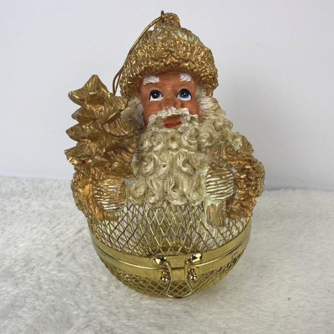 Old World St. Nicholas Potpourri Holder Ornament – Gilded Vintage - Etsy