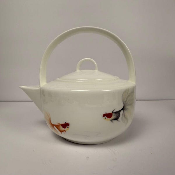 Bone China Teapot - Etsy