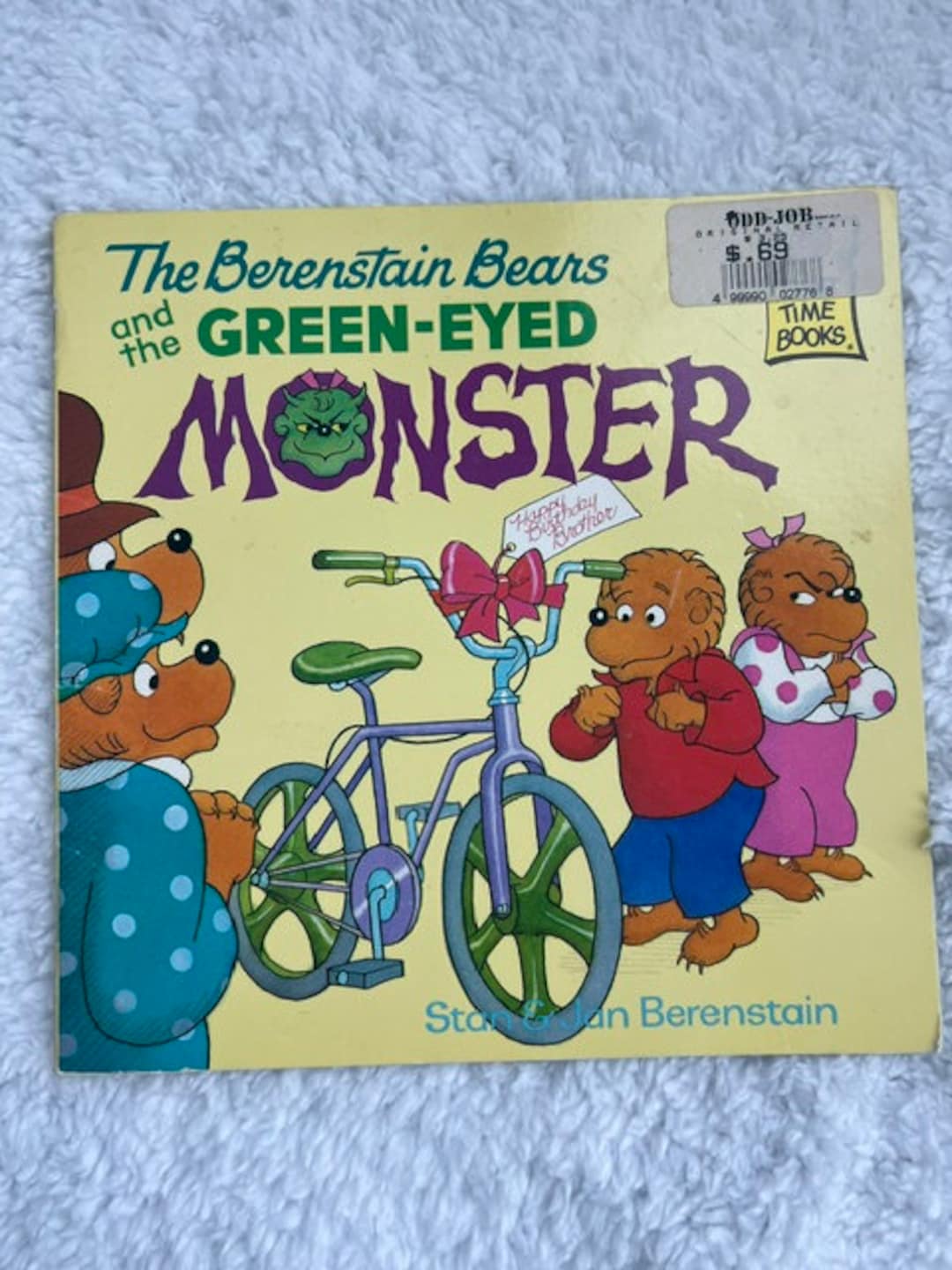 Vintage 1995 Berenstain Bears: the Green-eyed Monster Softcover - Etsy