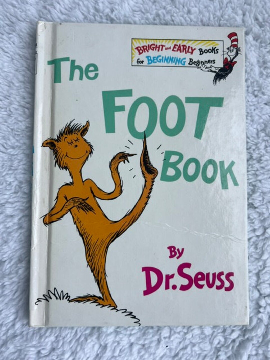 Vintage 1968 the Foot Book by Dr. Seuss Bright and Early Books Timeless ...