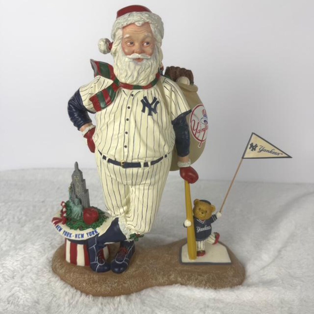 Danbury Mint New York Yankees Santa Figurine 9" | Vintage 2000 MLB ...