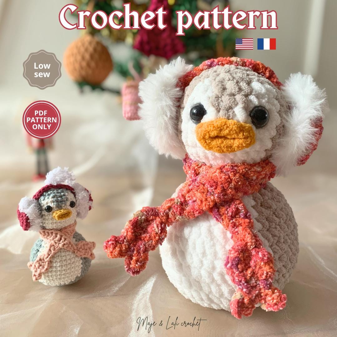Crochet Pattern Igloo the Penguin / Igloo the Penguin Crochet Pattern ...