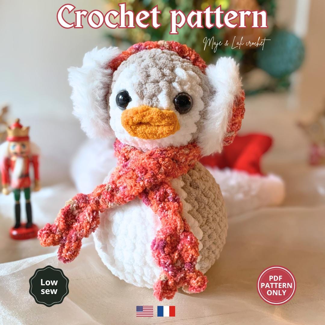 Crochet Pattern Igloo the Penguin / Igloo the Penguin Crochet Pattern ...