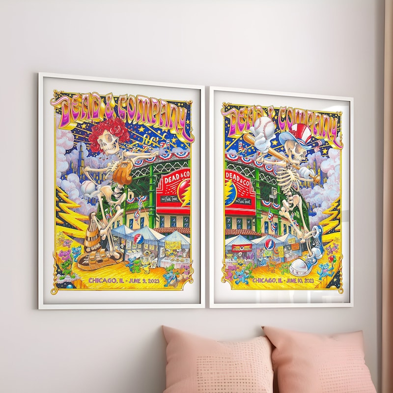 Dead and company golden gate park poster - Etsy.de