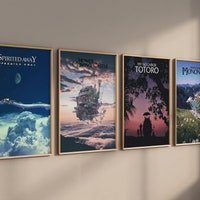 Studio Ghibli Poster - Etsy