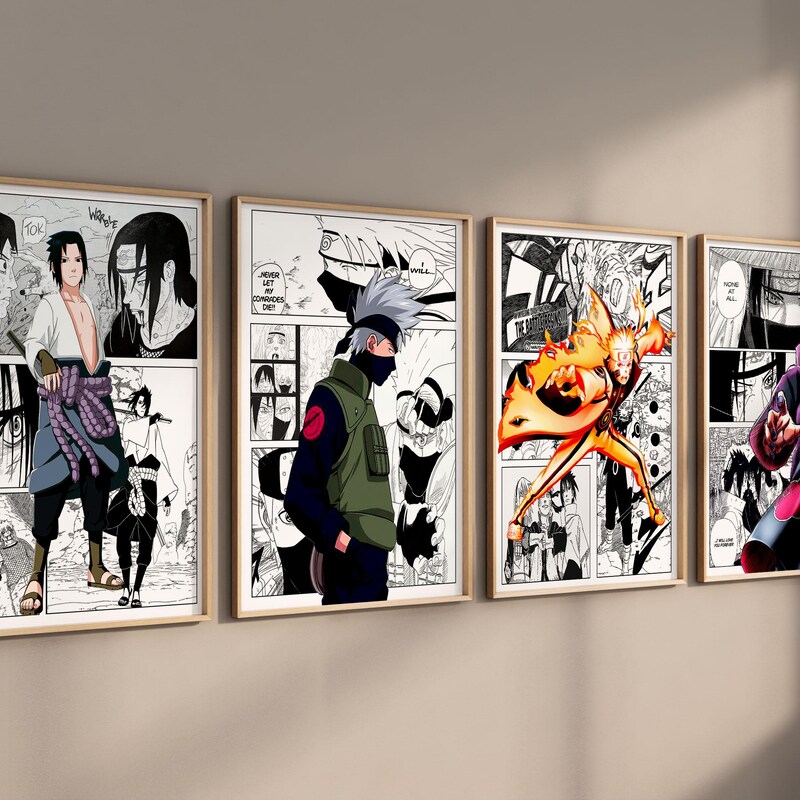 Naruto Anime Artwork - Etsy
