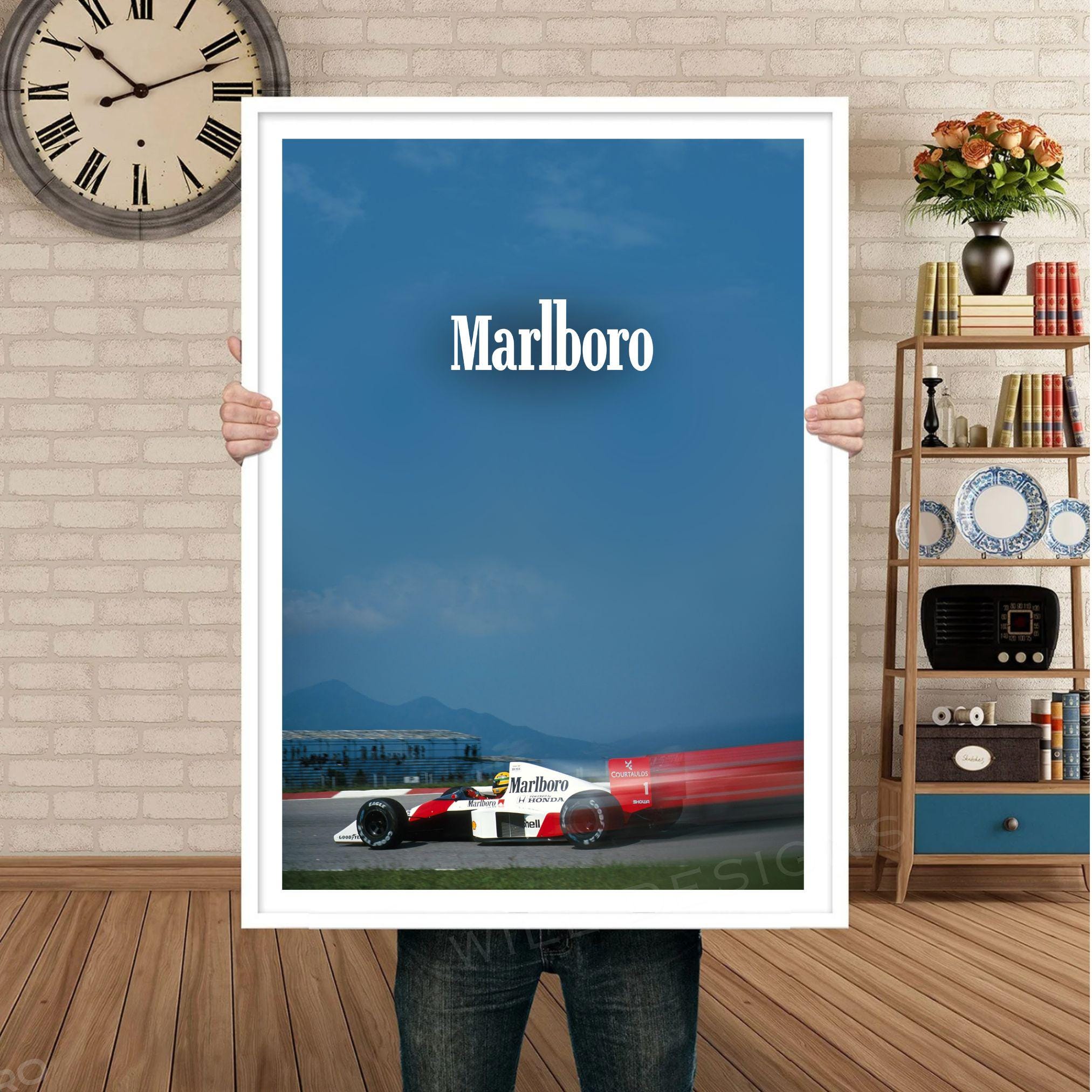 Formula 1 Poster, Set of 3 Canvas / Art Prints / Framed Wall Art ...