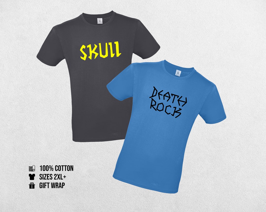 Beavis and Butthead Iconic DEATH ROCK SKULL T-shirt Movie Tv Show ...