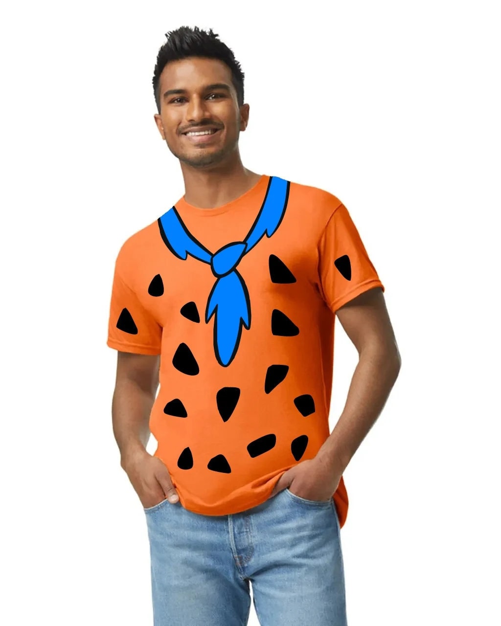 Fred Flinstone Iconic T-shirt - Animated Motion Picture Movie Shirt ...