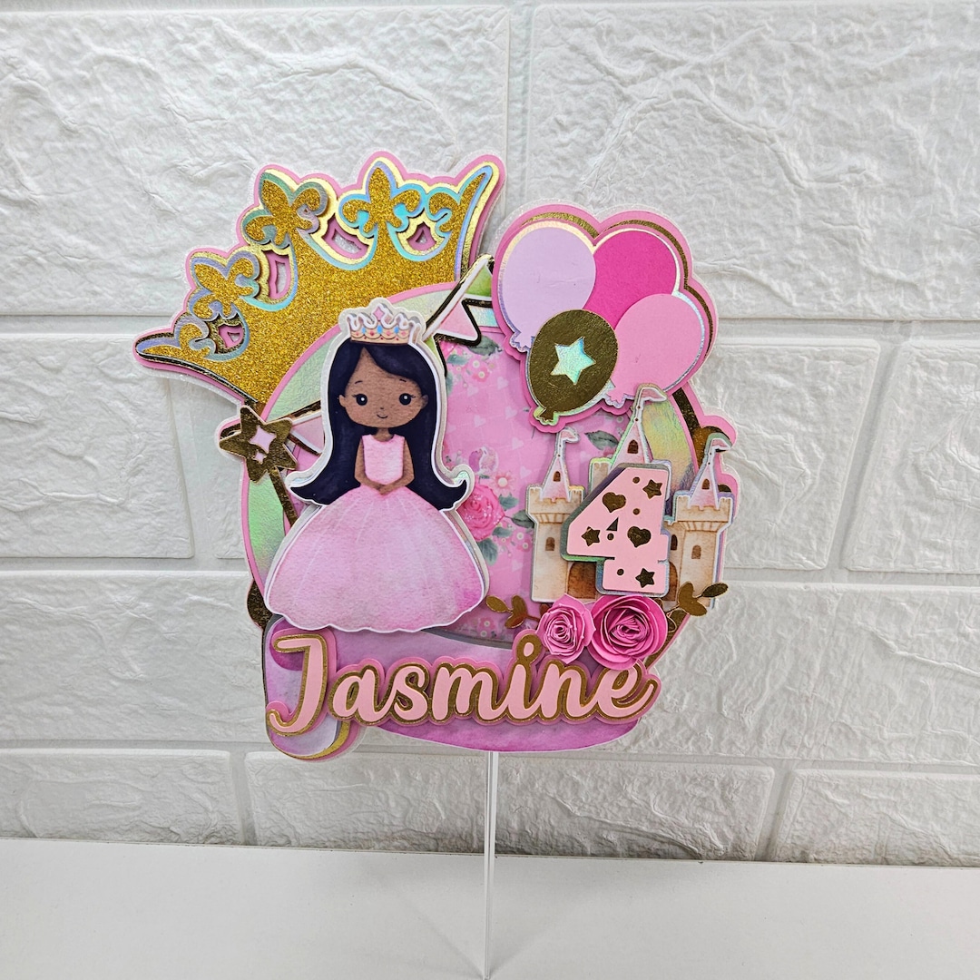 Princess Caketopper - Etsy