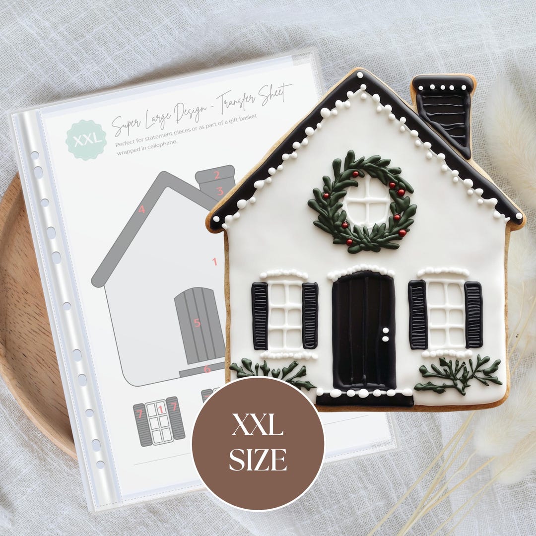 XXL Royal Icing Transfer Sheet Template I Digital Download I Printable ...