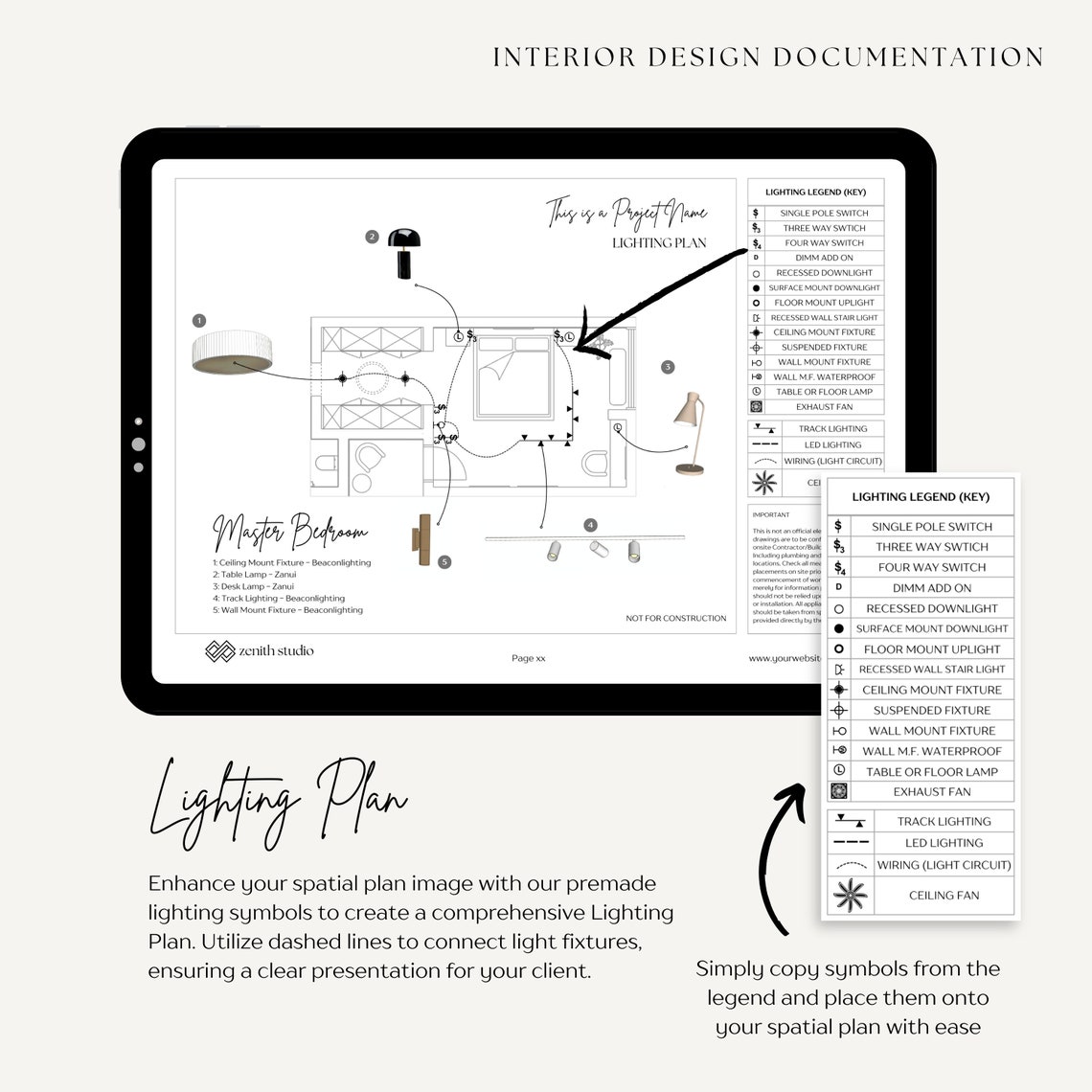 INTERIOR DESIGN PRESENTATION I Design Documentation | Interior Design ...