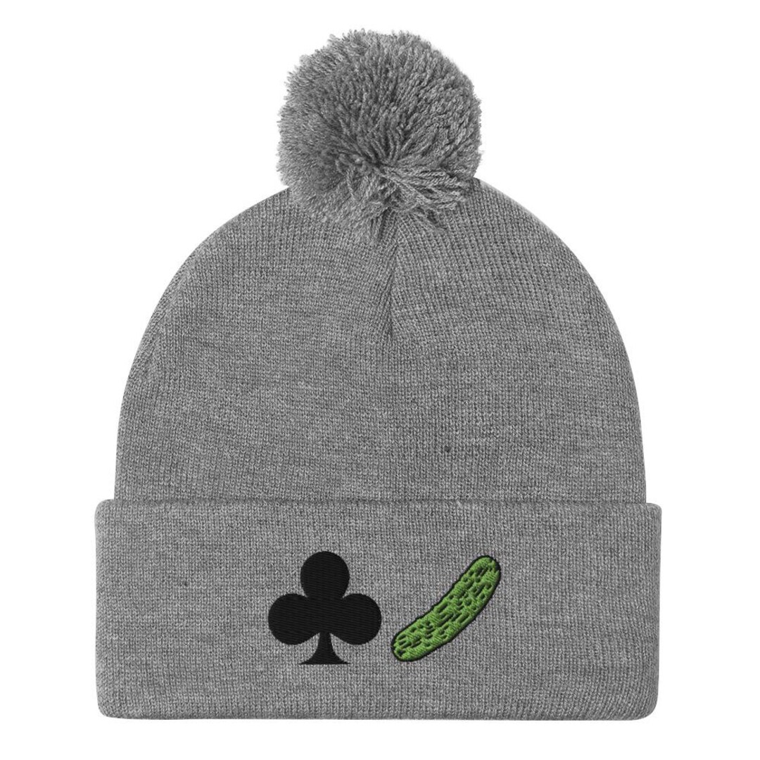 Club Pickle Pickleball Pom-pom Beanie - Etsy