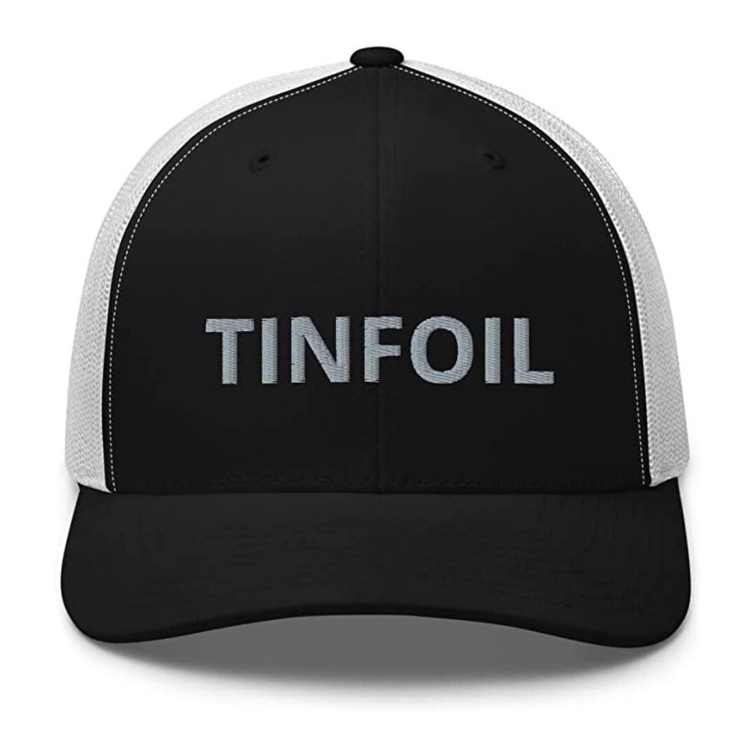 Funny Tinfoil Hat Trucker Cap | Conspiracy Theory Gift | Unique ...