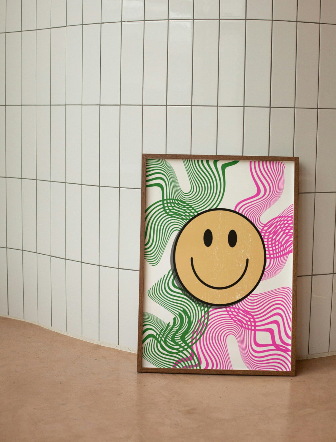 Groovy Abstract Wall Art. | Printable | Download | - Etsy