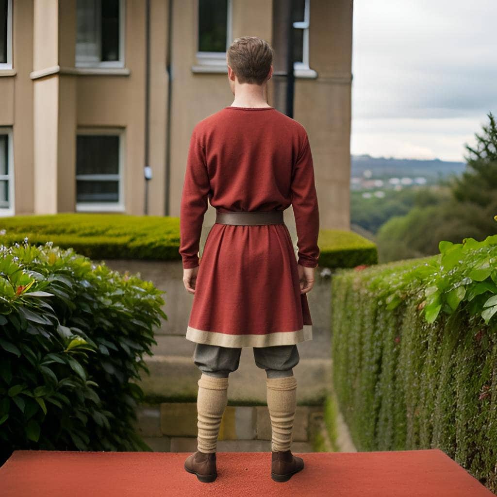 Men's Viking Medieval Tunic | Historical Reenactment Cosplay Costume ...