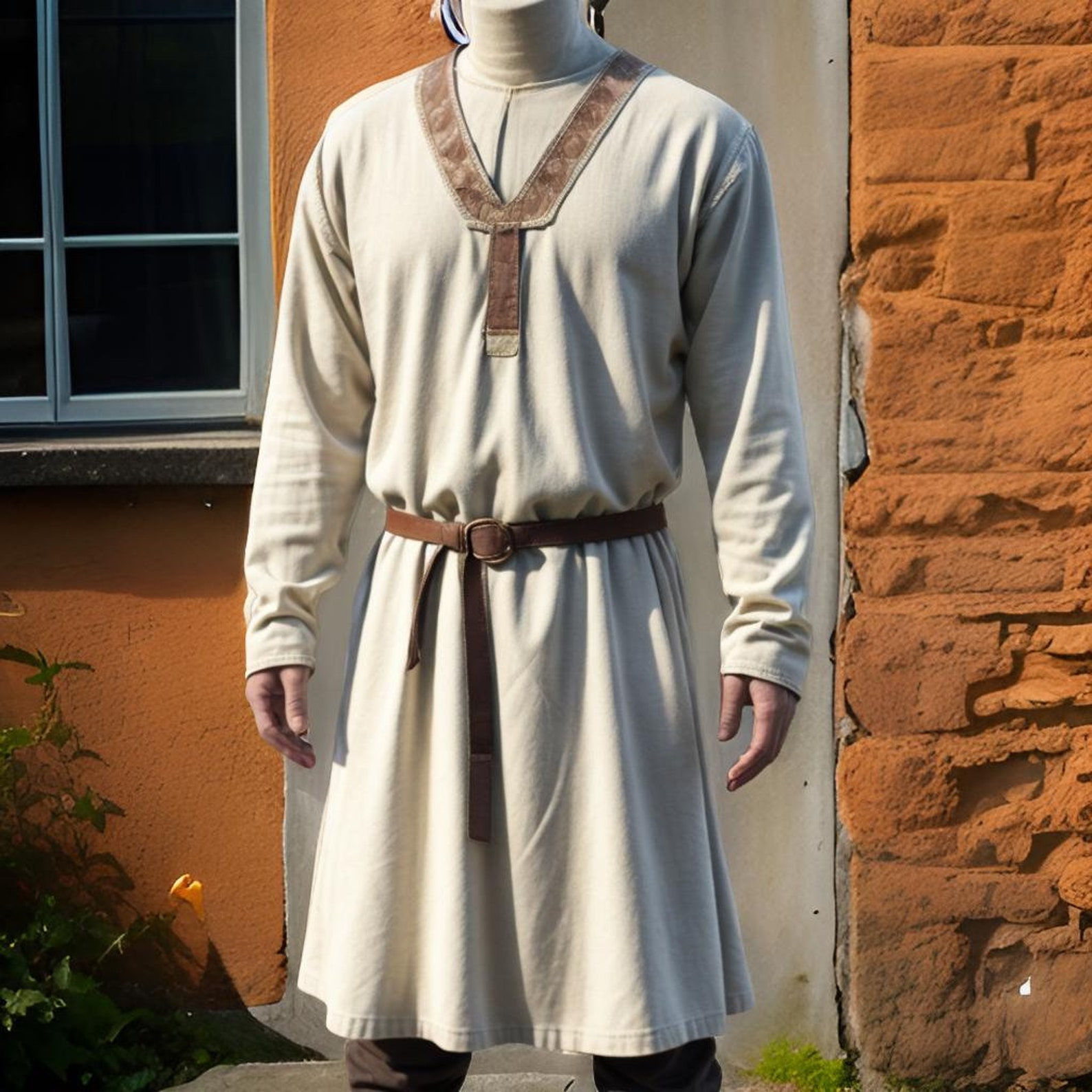 Viking Medieval Men's Tunic Historical Costume for Renaissance Fairs ...