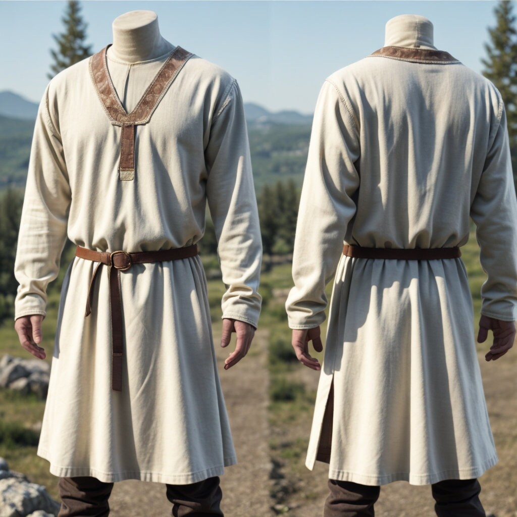Viking Medieval Men's Tunic | Historical Costume for Renaissance Fairs ...
