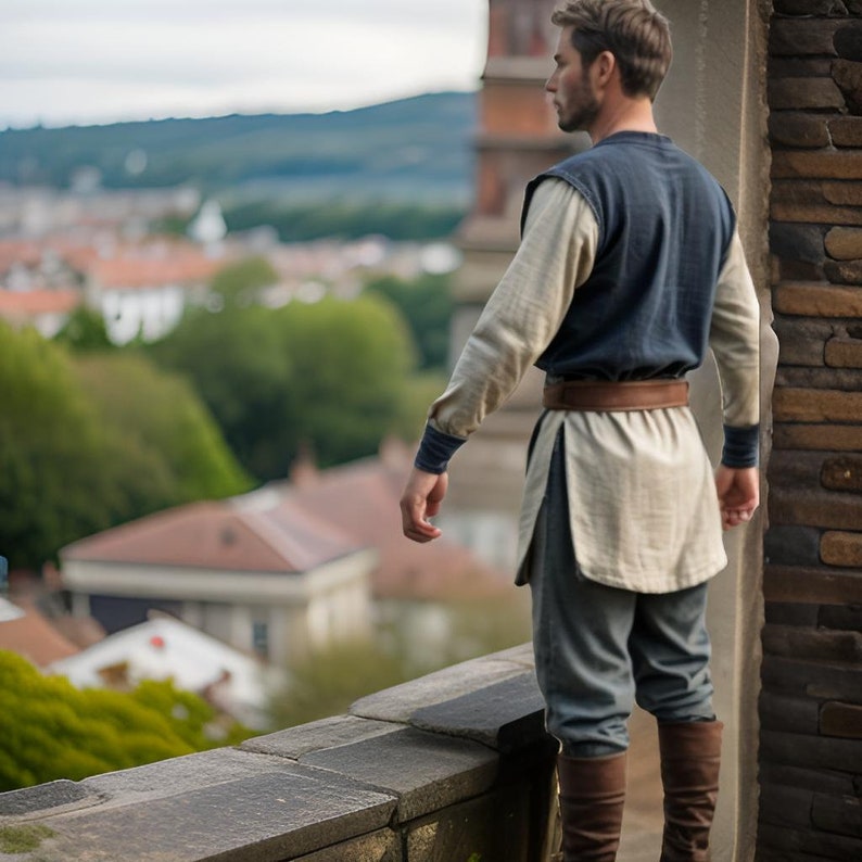 Medieval Warrior Men's Tunic | Viking Costume for Renaissance Fairs ...