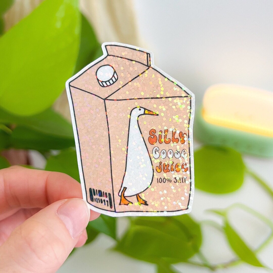 Silly Goose Juice Sticker for Kindle, for Water Bottle, Stickers for ...