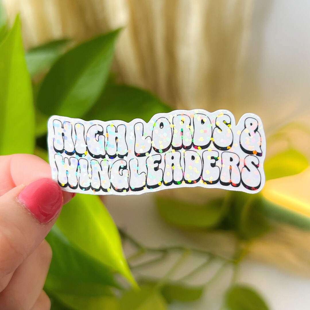 Highlords and Wingleaders Sticker for Book Lovers, Sticker for Kindle ...
