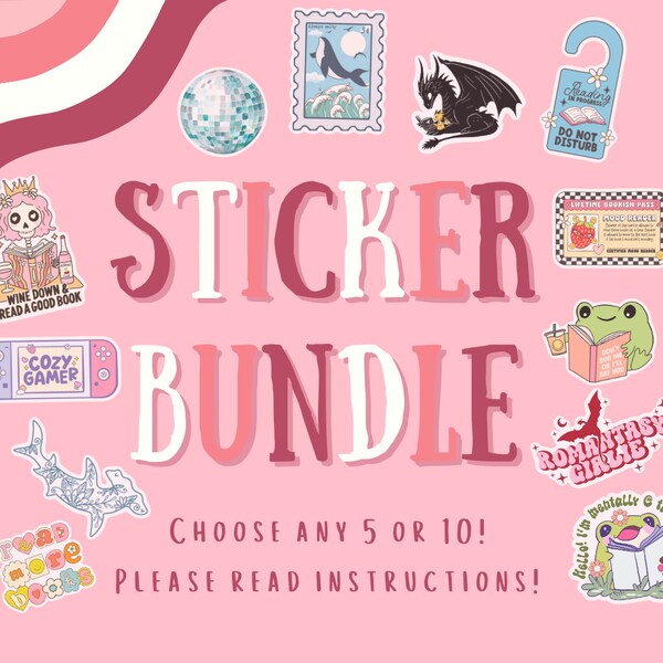 Stickers Pack - Etsy