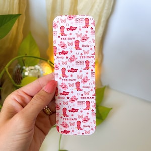 Disco Cowgirl Bookmarks, Girly Western Bookmarks, Cowboy Romance ...