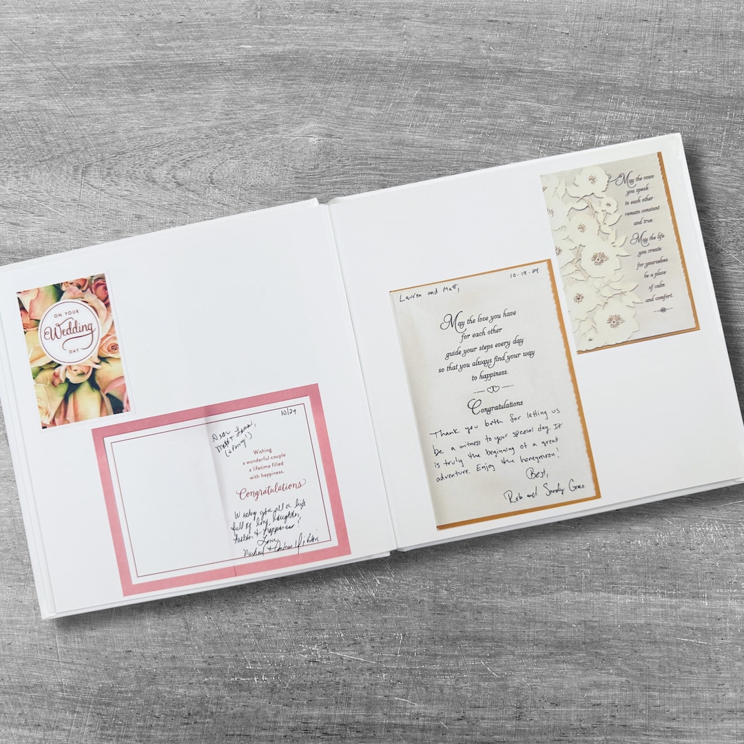 Custom Retirement Card Memory Book Turn Greeting Cards Into a Beautiful ...