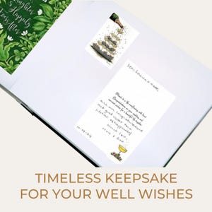 Custom Retirement Card Memory Book With Premium Binding | Turn Greeting ...