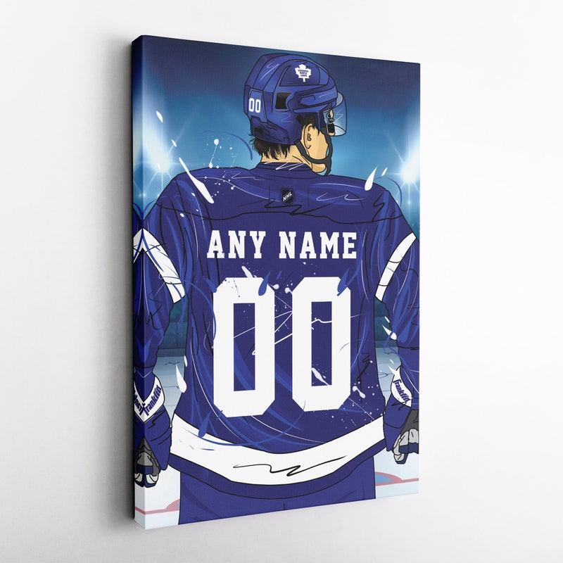 Toronto Maple Leafs Canvas - Etsy Canada