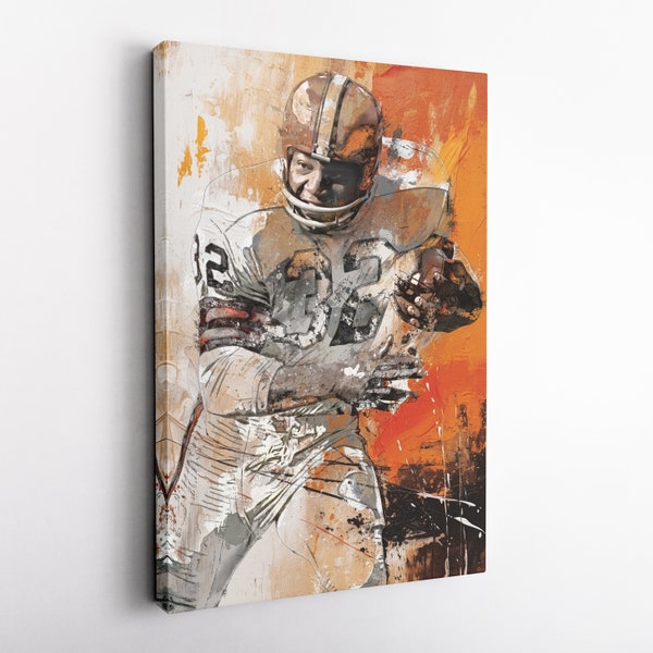 Cleveland Browns Canvas Wall Decor - Etsy