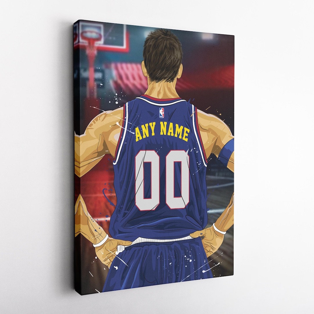 Denver Nuggets Jersey Personalized Jersey NBA Custom Name and Number ...