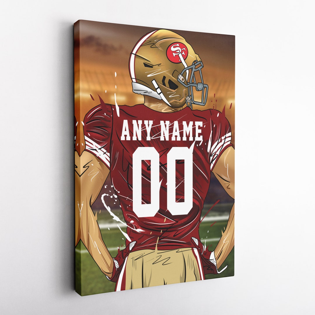 San Francisco 49ers Jersey Personalized Jersey NFL Custom Name and ...