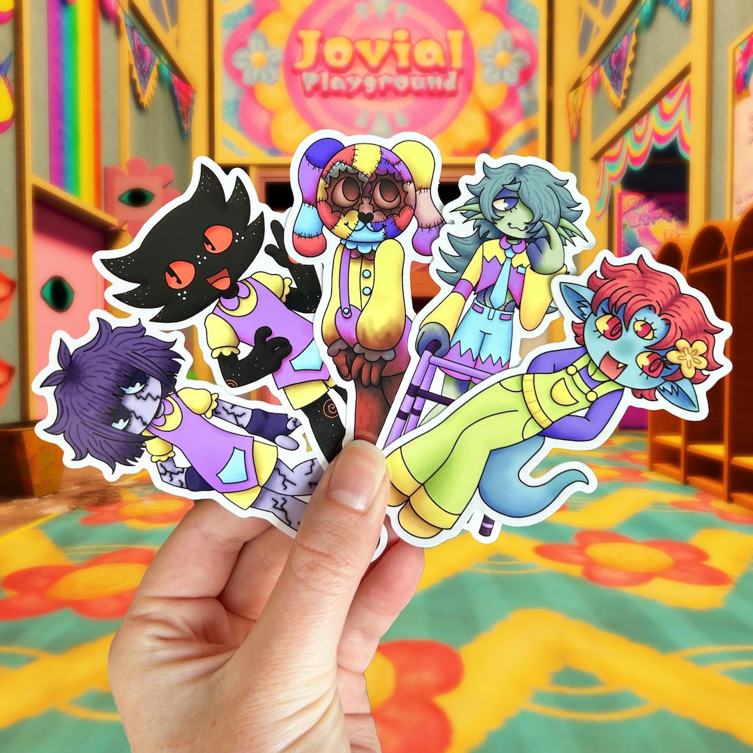 Roblox Jovial Playground and Dream World Stickers - Etsy