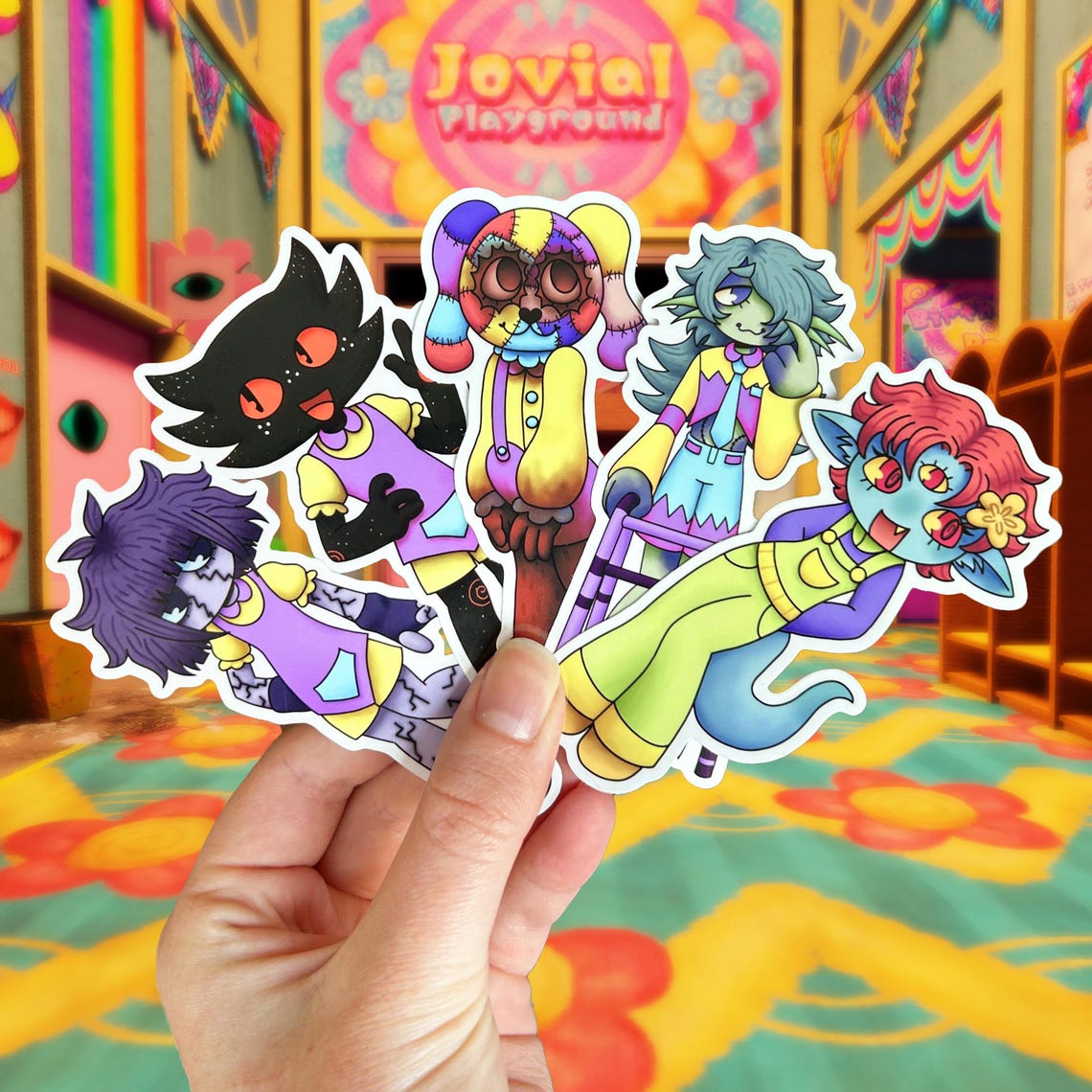 Roblox Jovial Playground and Dream World Stickers - Etsy