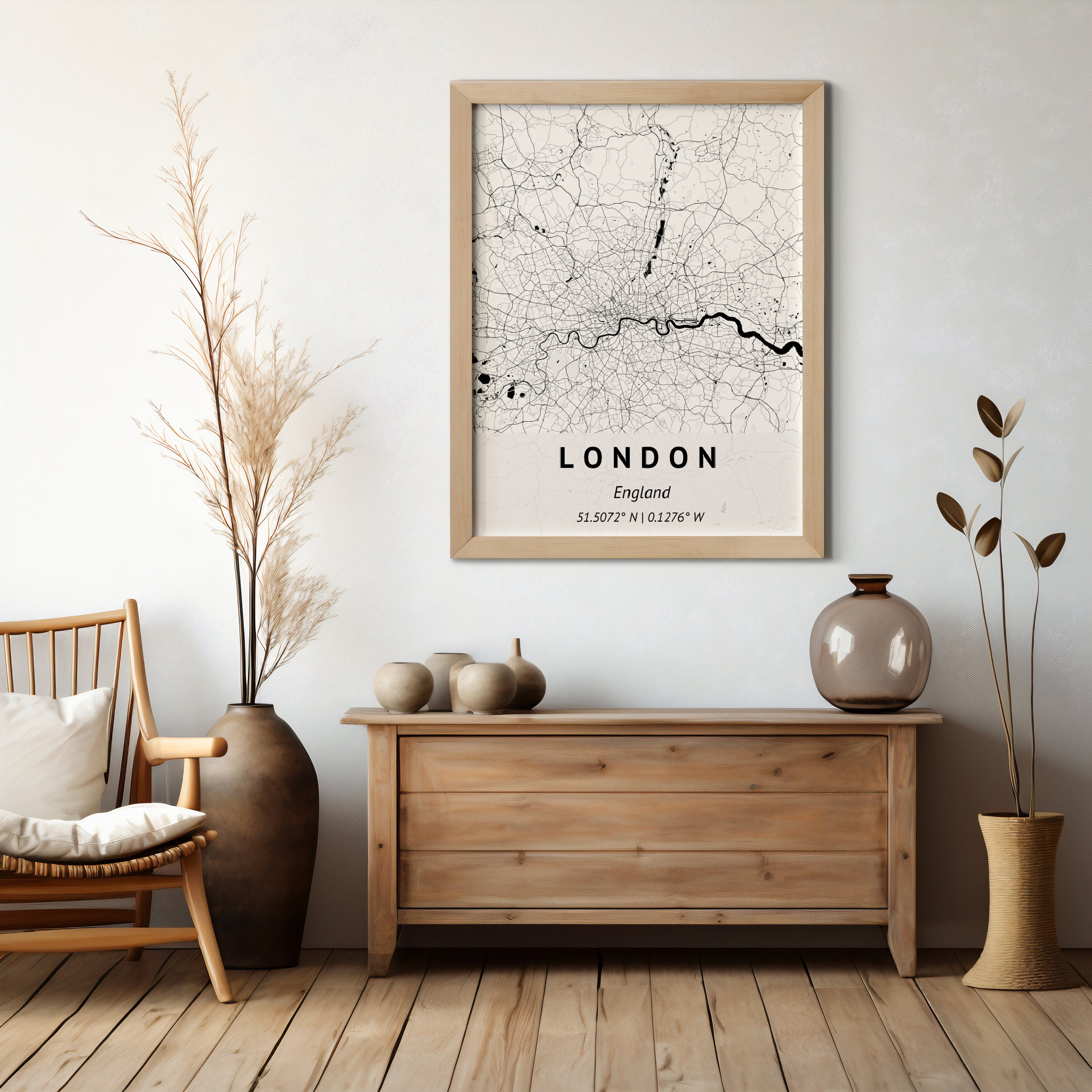 Custom City Map Digital Print Custom Map Prints Any Location With 3 for ...