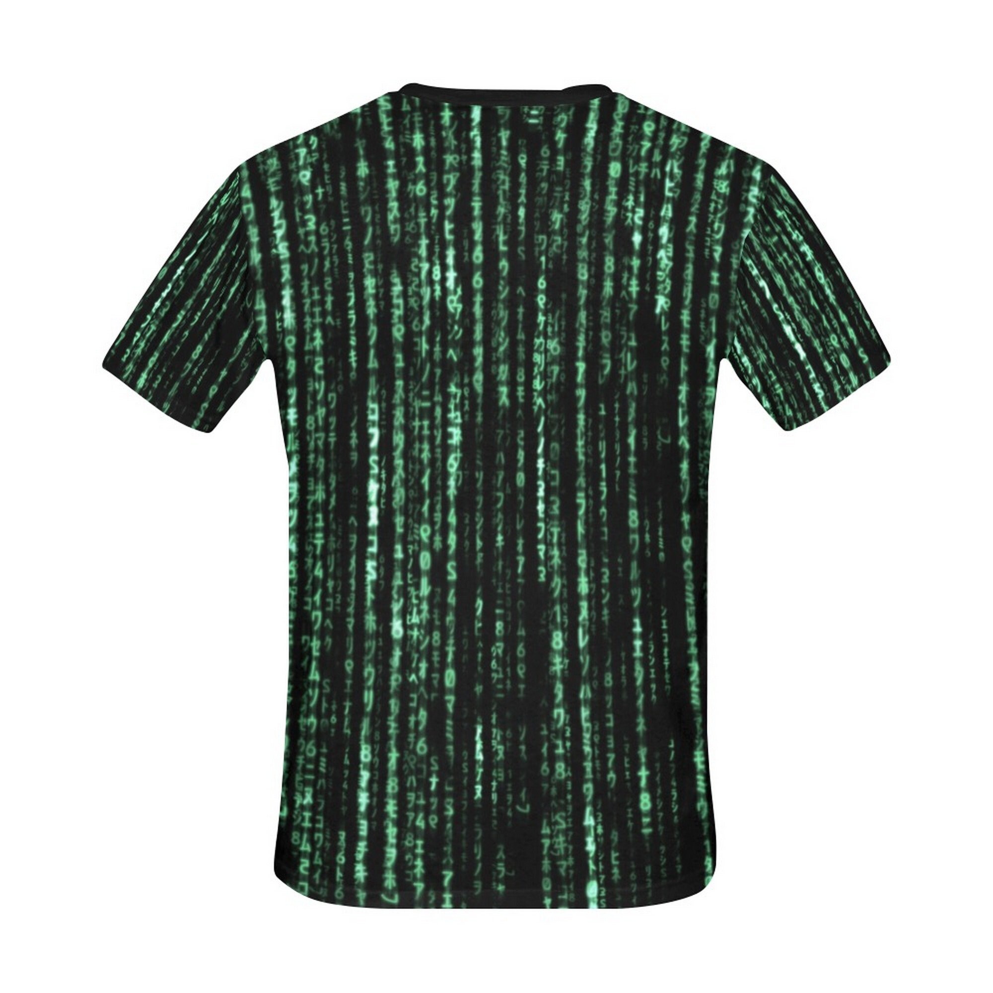Men's Matrix Raining Code Programming Coding Geek T-shirt Tee USA Size ...