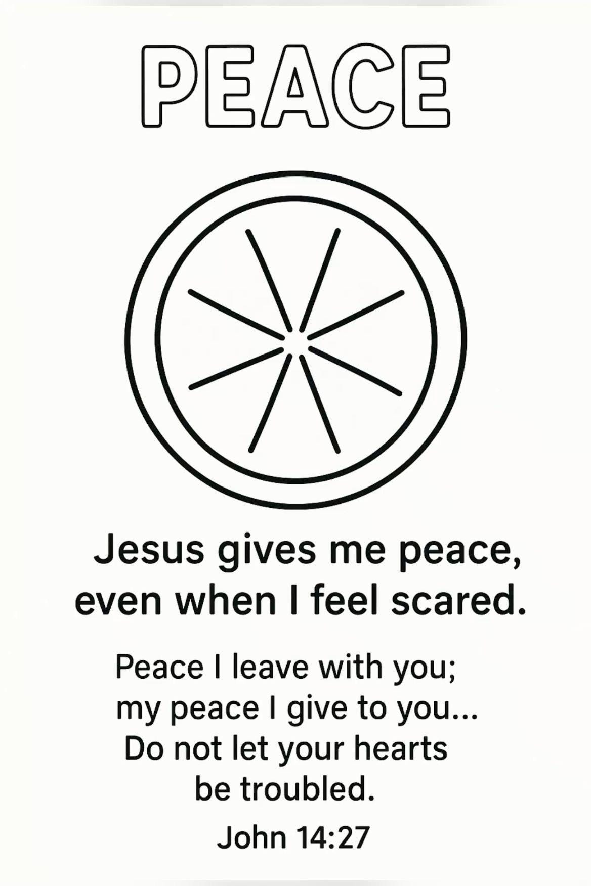 Fruits of the Spirit Coloring Pages & Activity Book for Kids ...