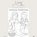 Dorcas Tabitha Bible Coloring Page | Acts 9:36-42 Printable | Serving ...