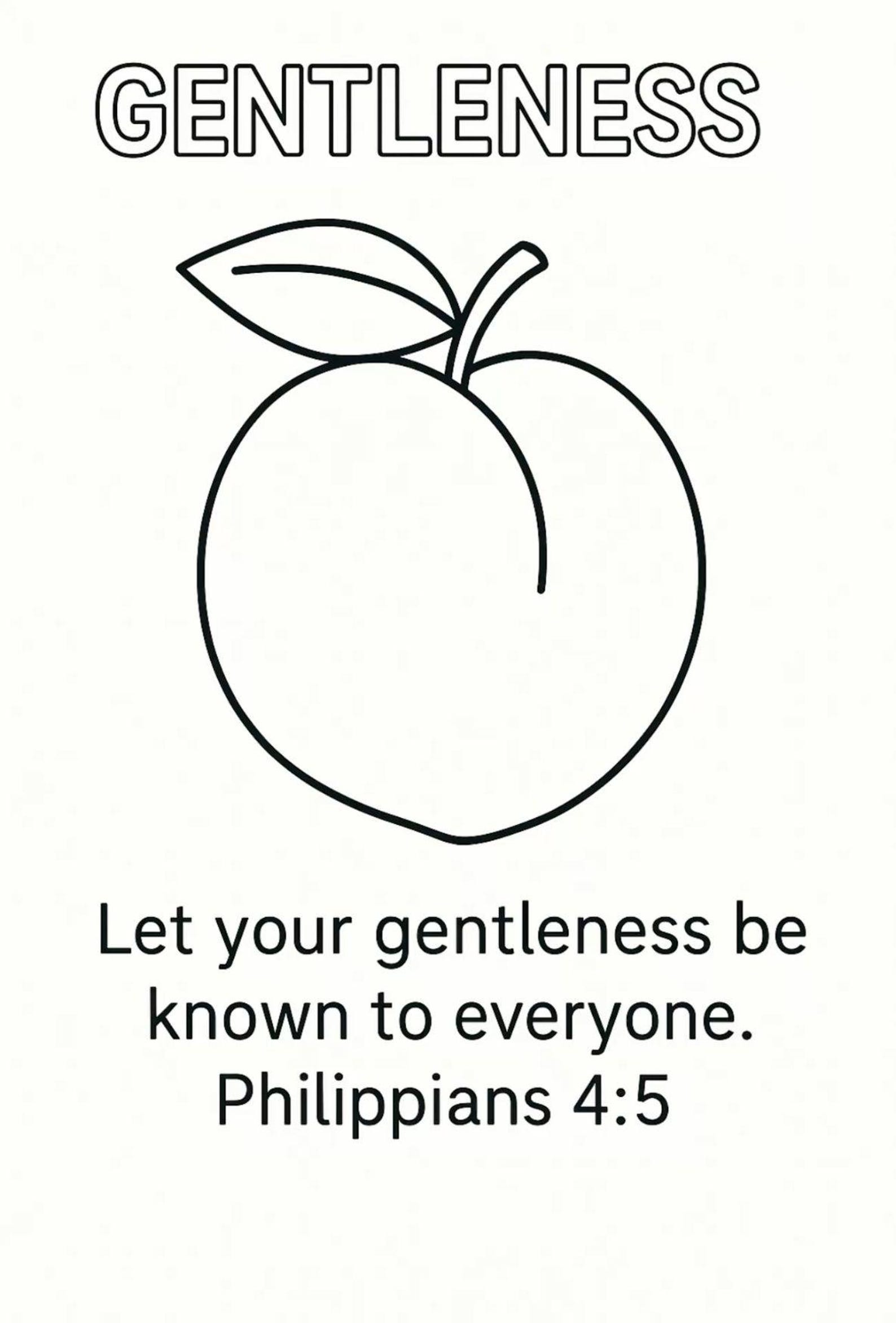 Fruits of the Spirit Coloring Pages & Activity Book for Kids ...