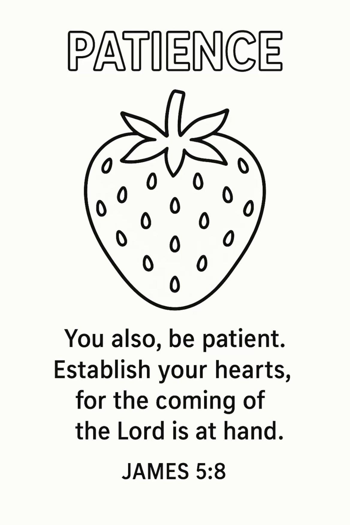 Fruits of the Spirit Coloring Pages & Activity Book for Kids ...