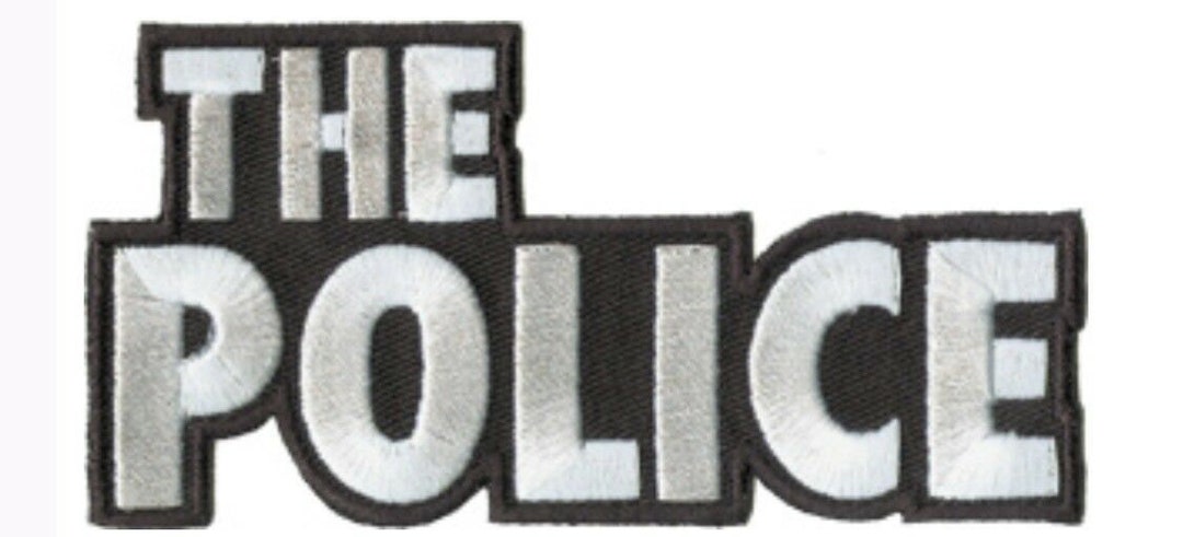 The Police Logo Embroidered Patch P015P - Etsy